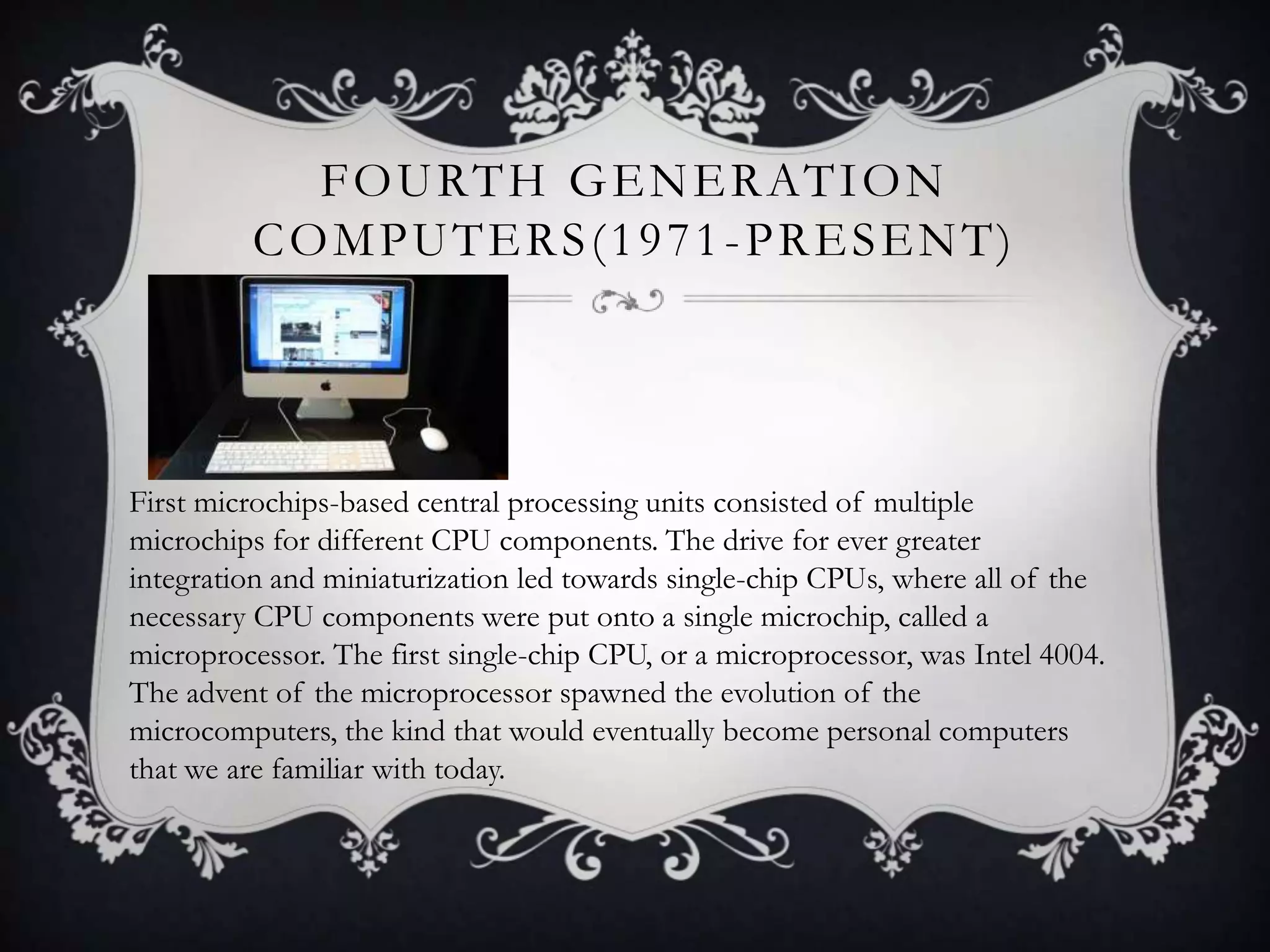 History of computers | PPTX | Technology & Computing