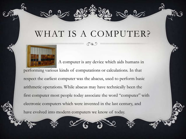 History of computers | PPT