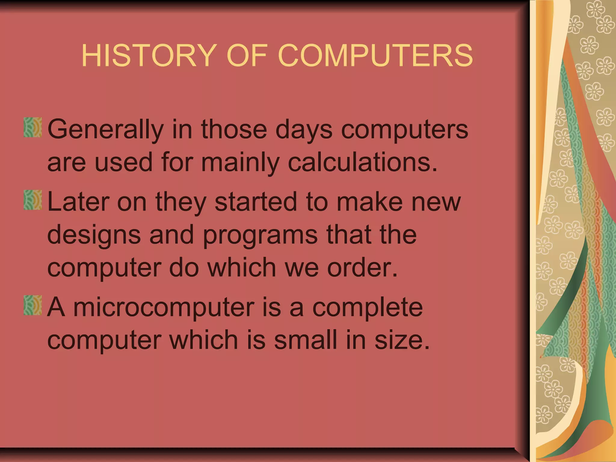 History of computers | PPT