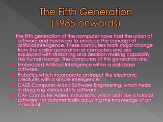 History of computers | PPT