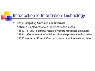 History of computers | PPT