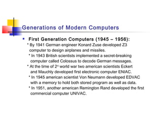 History of computers | PPT