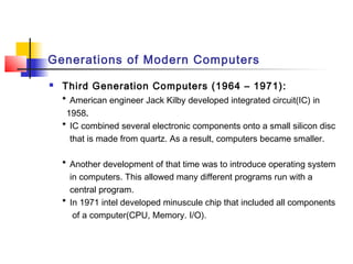 History of computers | PPT