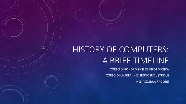 History of computers | PDF | Computing | Technology & Computing