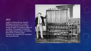 History of computers | PDF | Computing | Technology & Computing