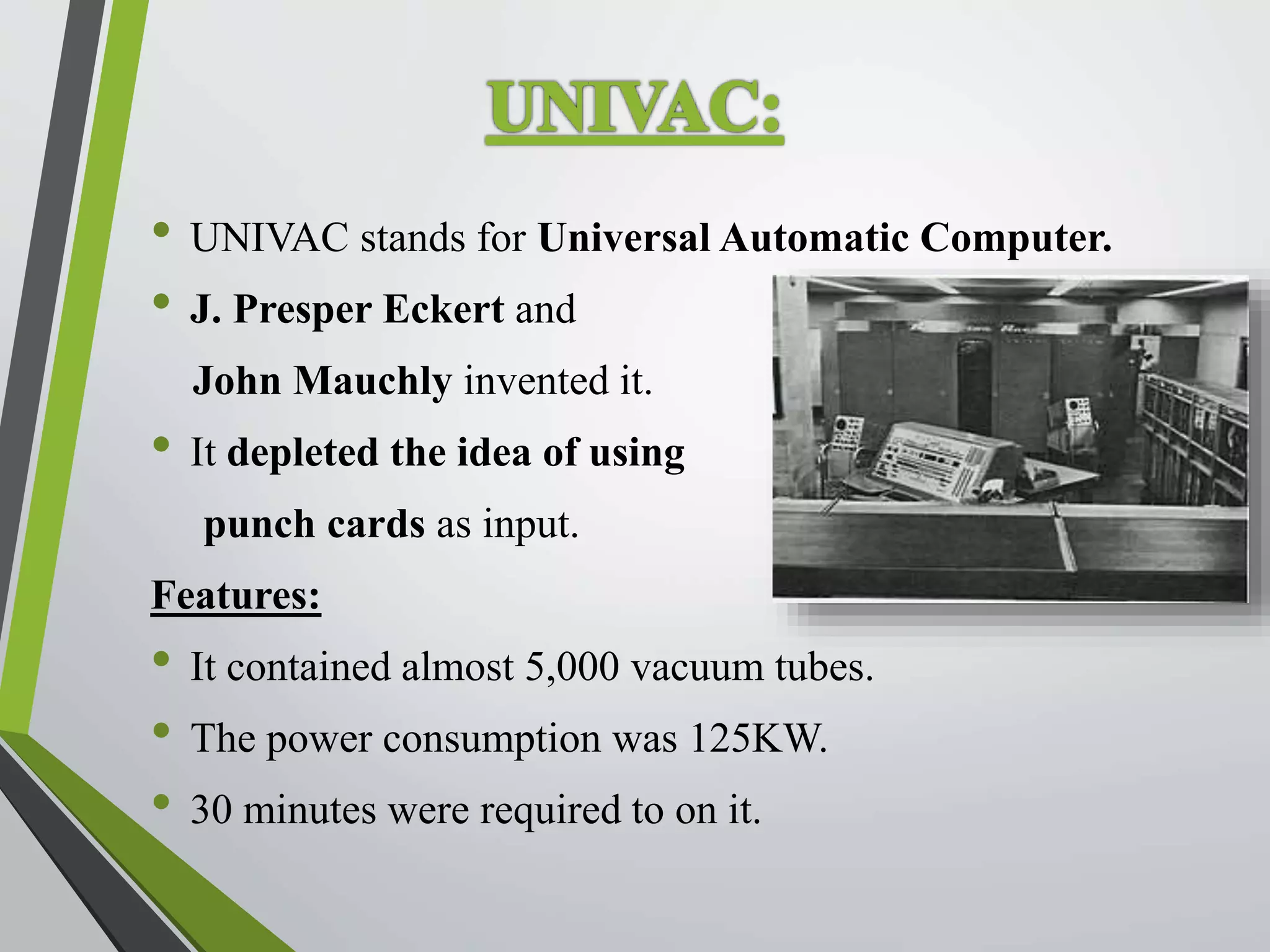 History of computers | PPTX