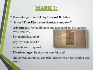 History of computers | PPTX