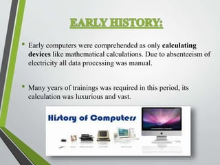 History of computers | PPTX