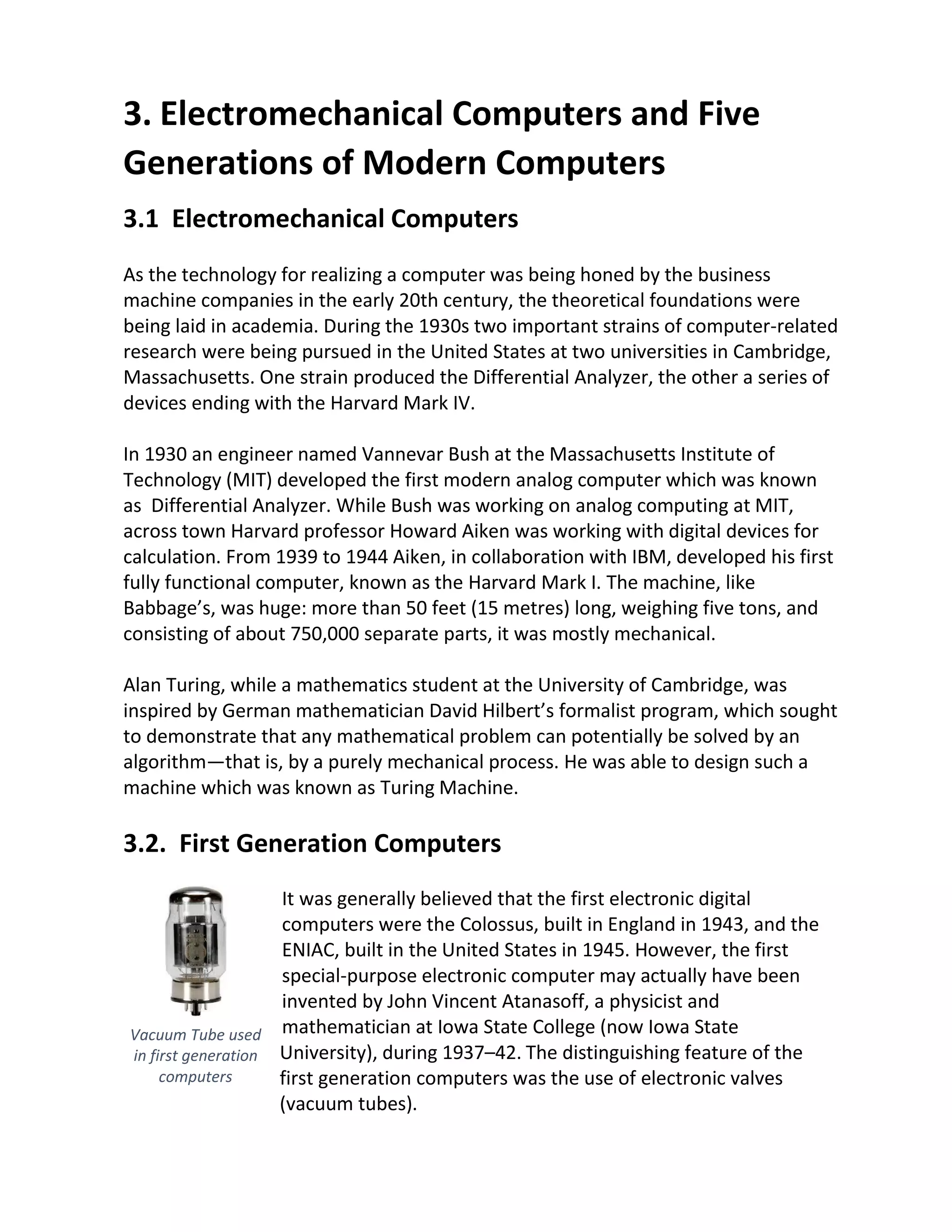 History of Computers | PDF