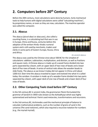 History of Computers | PDF
