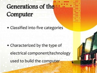 History of Computers.ppt | Computing | Technology & Computing