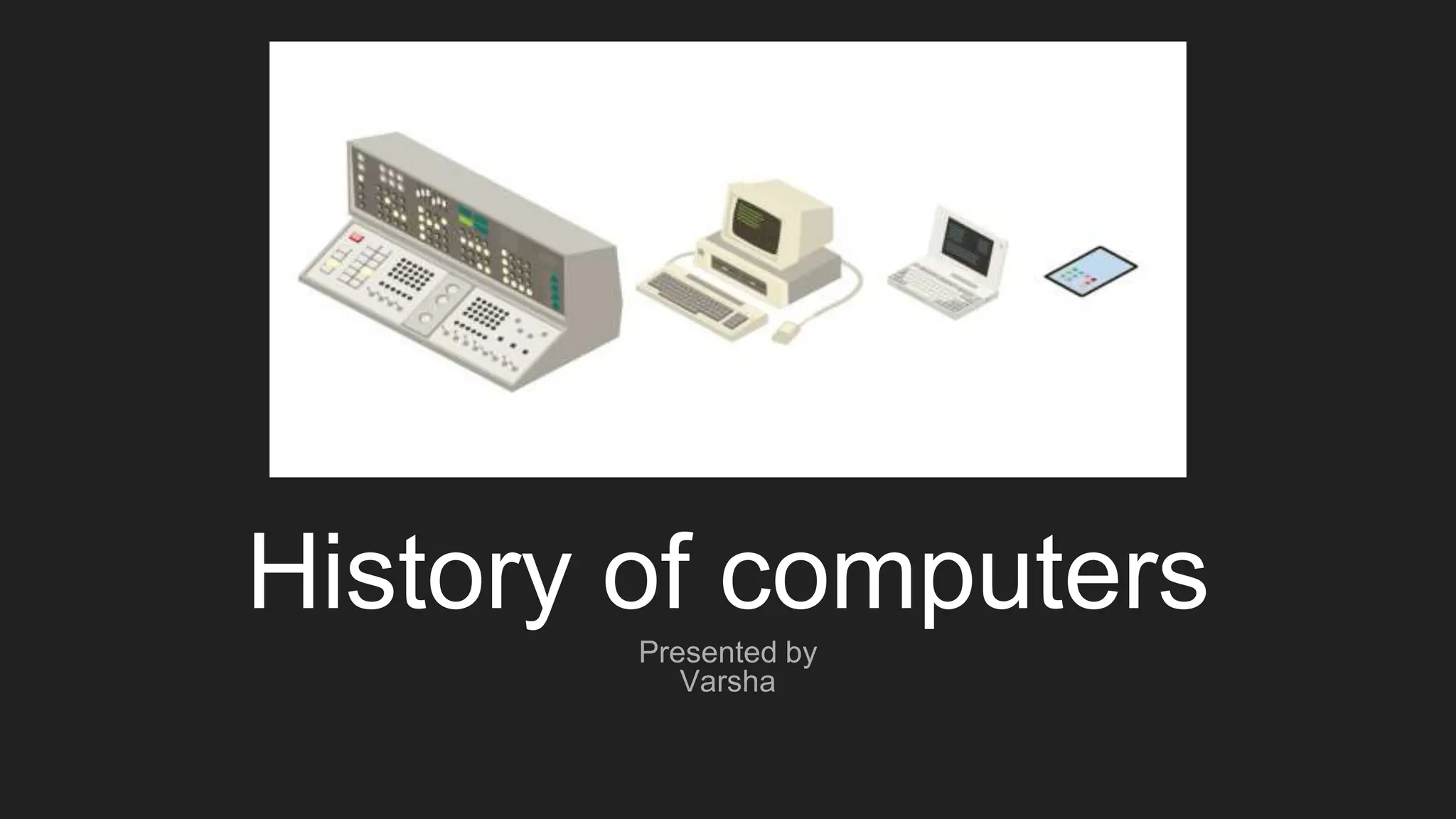 history of computers.pptx | Free Download
