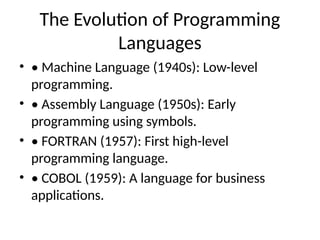 The History of Computers - From Ancient Tools to Modern Machines | PPT