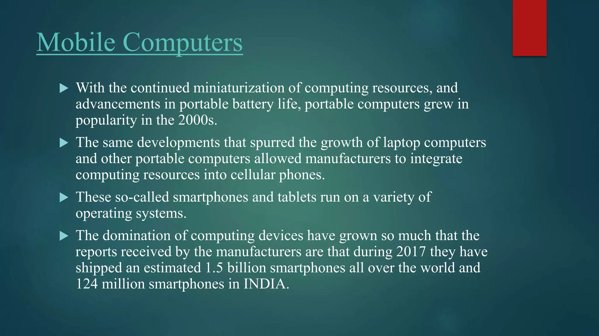 History of computers 2 | PPTX | Computing | Technology & Computing