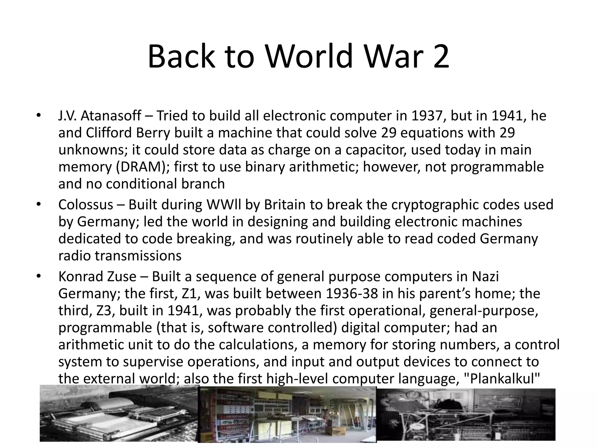 History of computers | PPTX