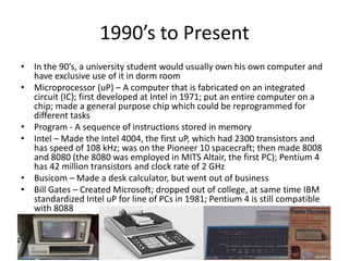 History of computers | PPTX