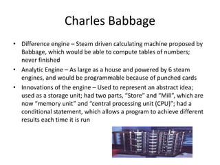 History of computers | PPTX