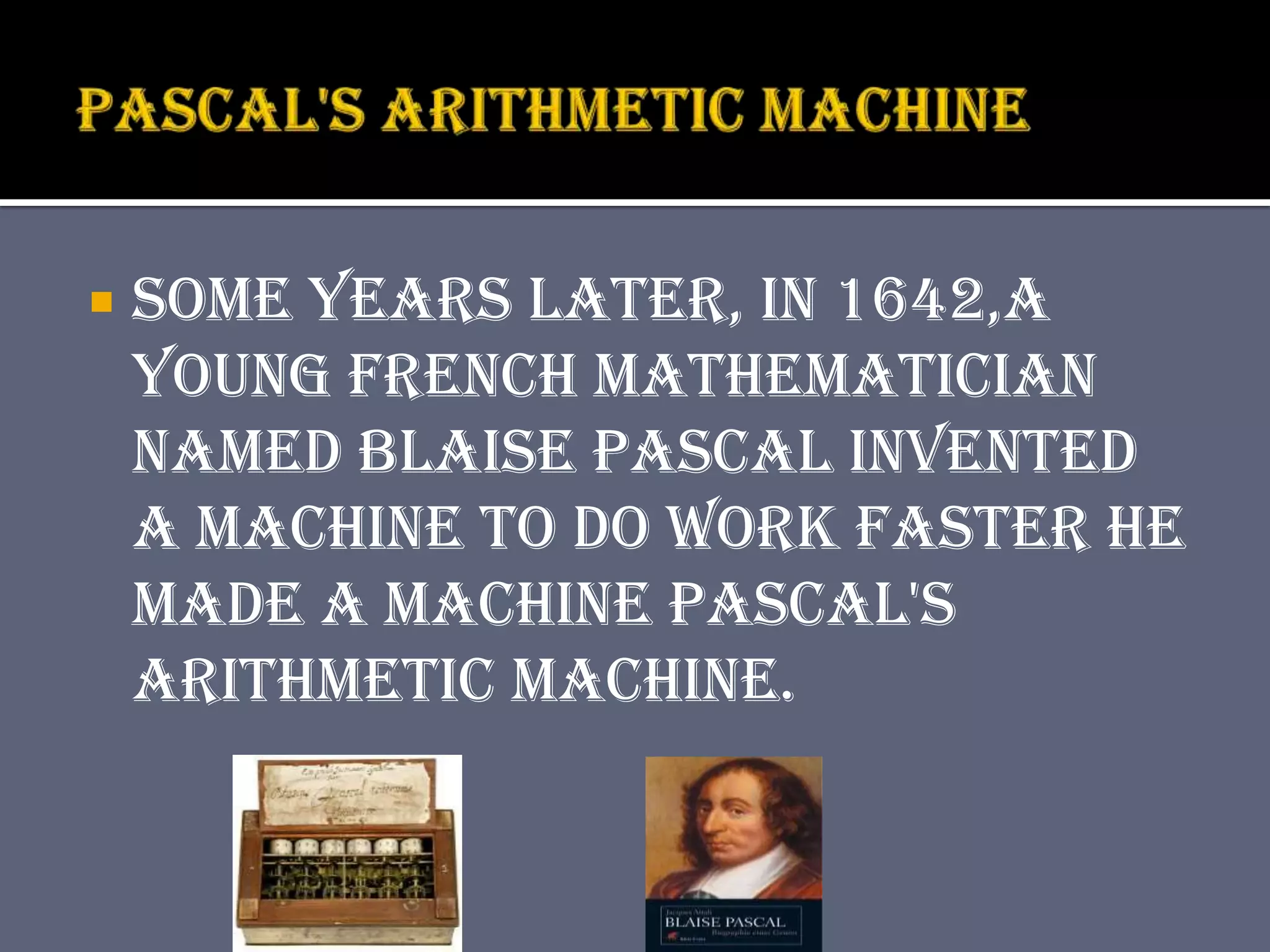 History of computers hamza 4q | PPT