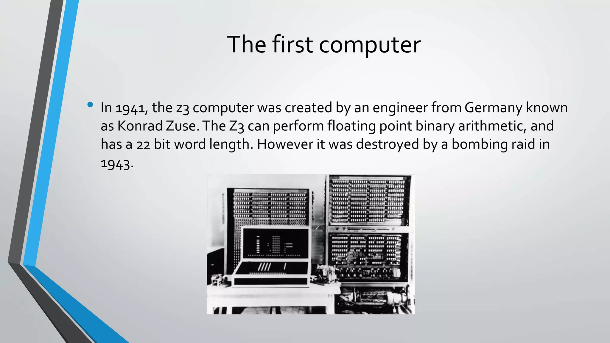 History_of_computers_Mini_Presentation.pptx | Computing | Technology ...