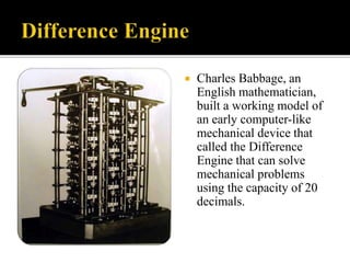 History of computer technology | PPTX