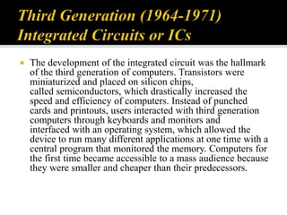 History of computer technology | PPTX