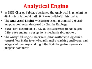 History of computing | PPT