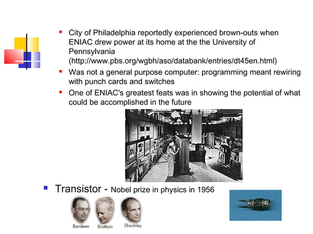 History of computer hardware | PPT | Data Storage and Warehousing ...