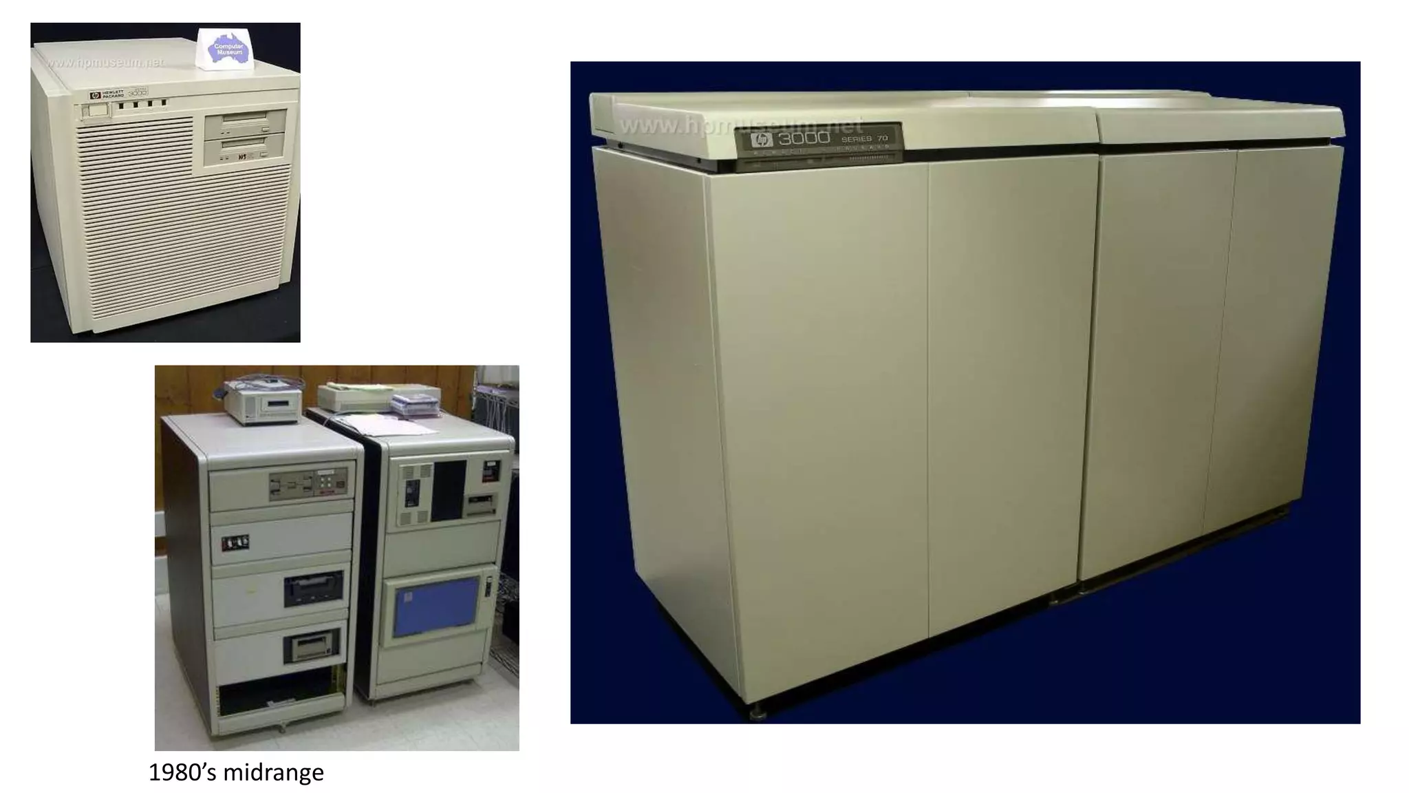 History of computing mainframe midrange server and Cloud | PPTX