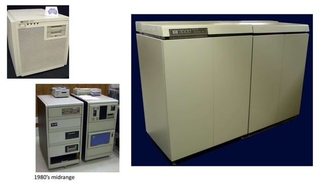 History of computing mainframe midrange server and Cloud | PPTX