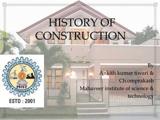 History of consTRUCTION | PPTX