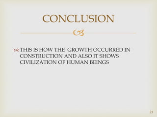 History of consTRUCTION | PPTX