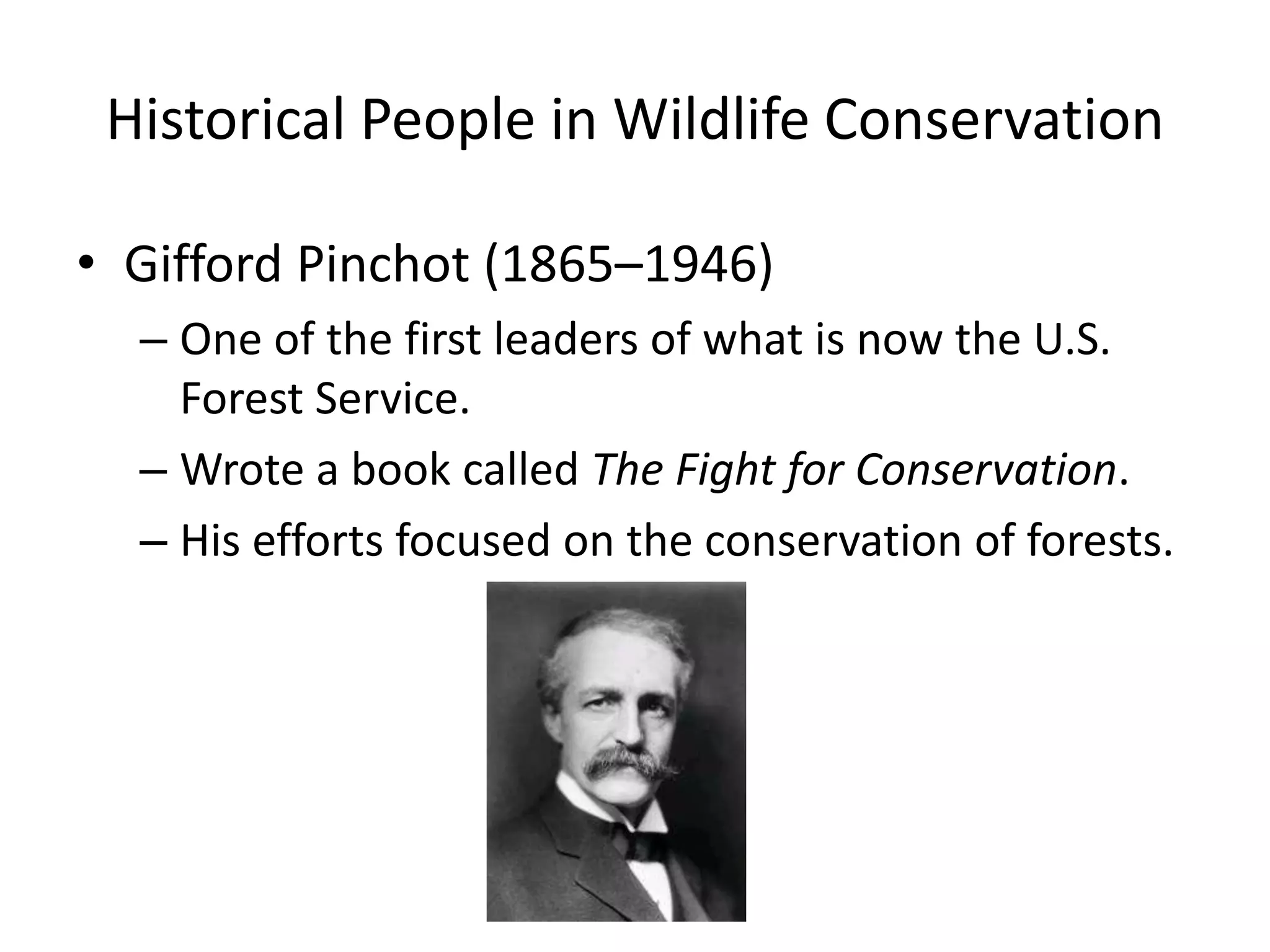 History of conservation | PPTX
