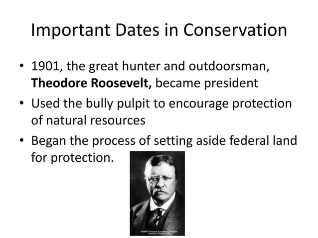 History of conservation | PPTX