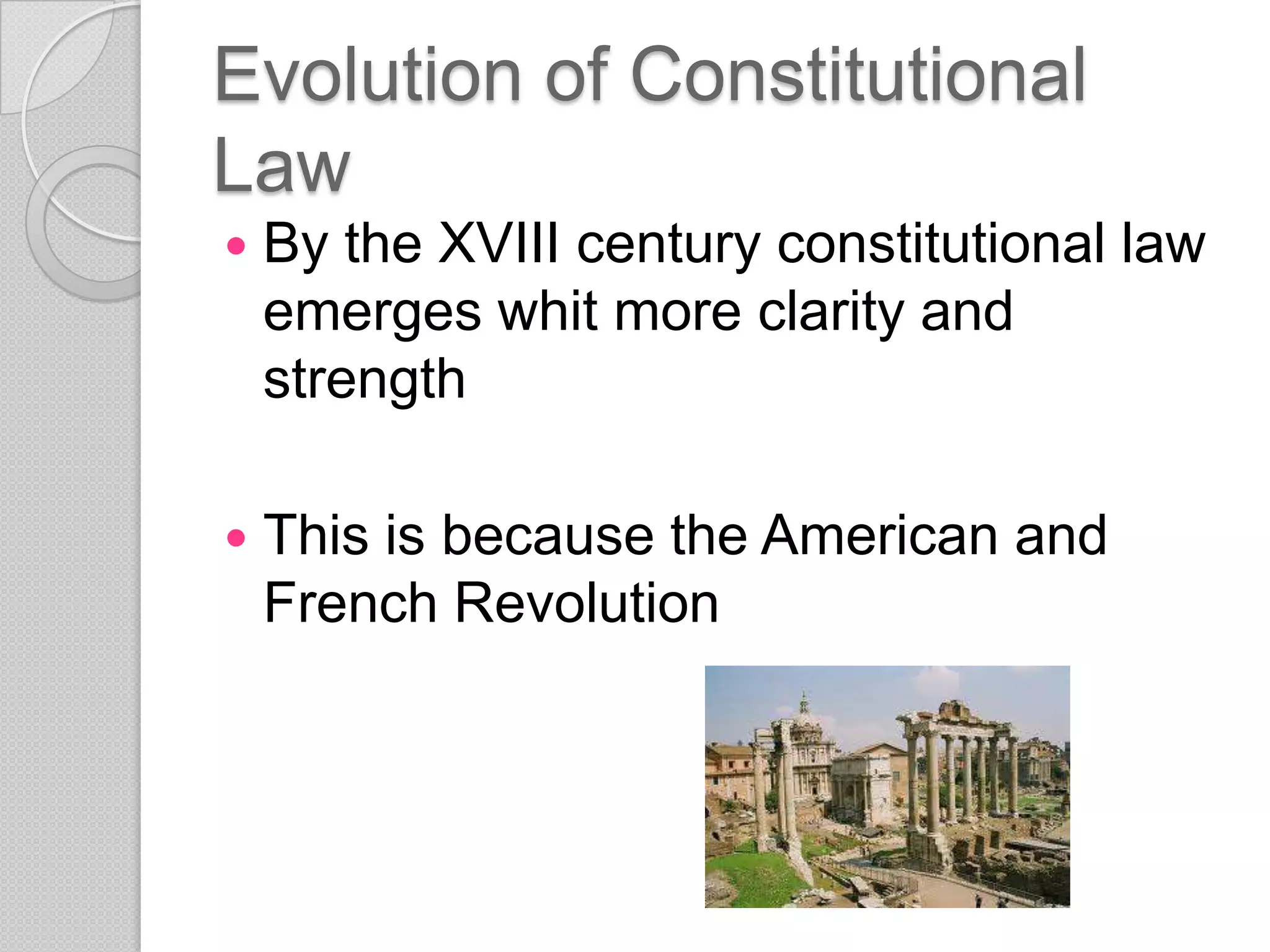 History of constitutional law. | PPTX