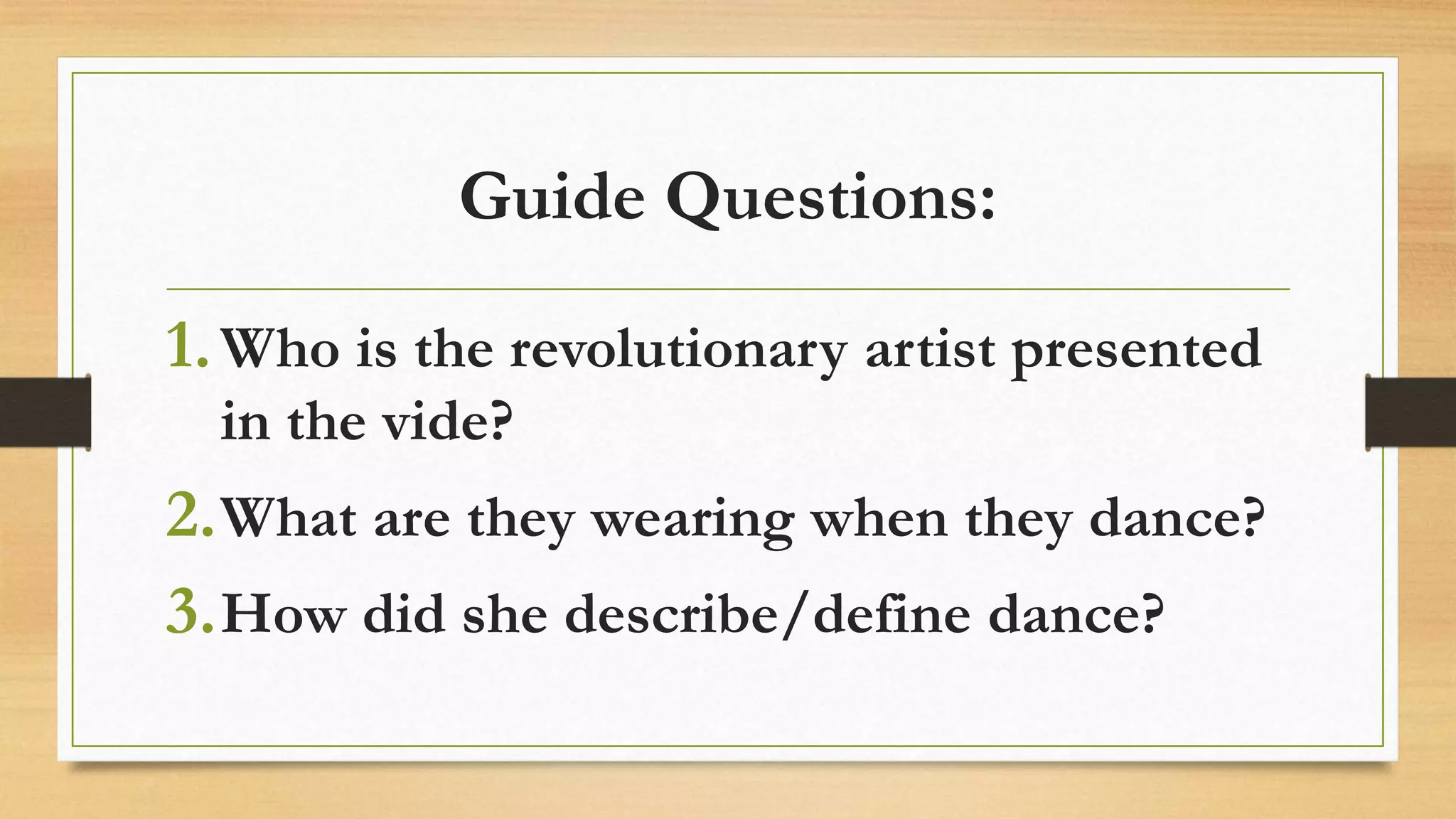 History of contemporary dance | PPTX