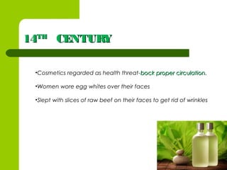 History of cosmetics | PPT