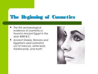 History of cosmetics | PPT