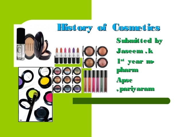 History Of Cosmetics – オリジンズ 公式 – SZHSO