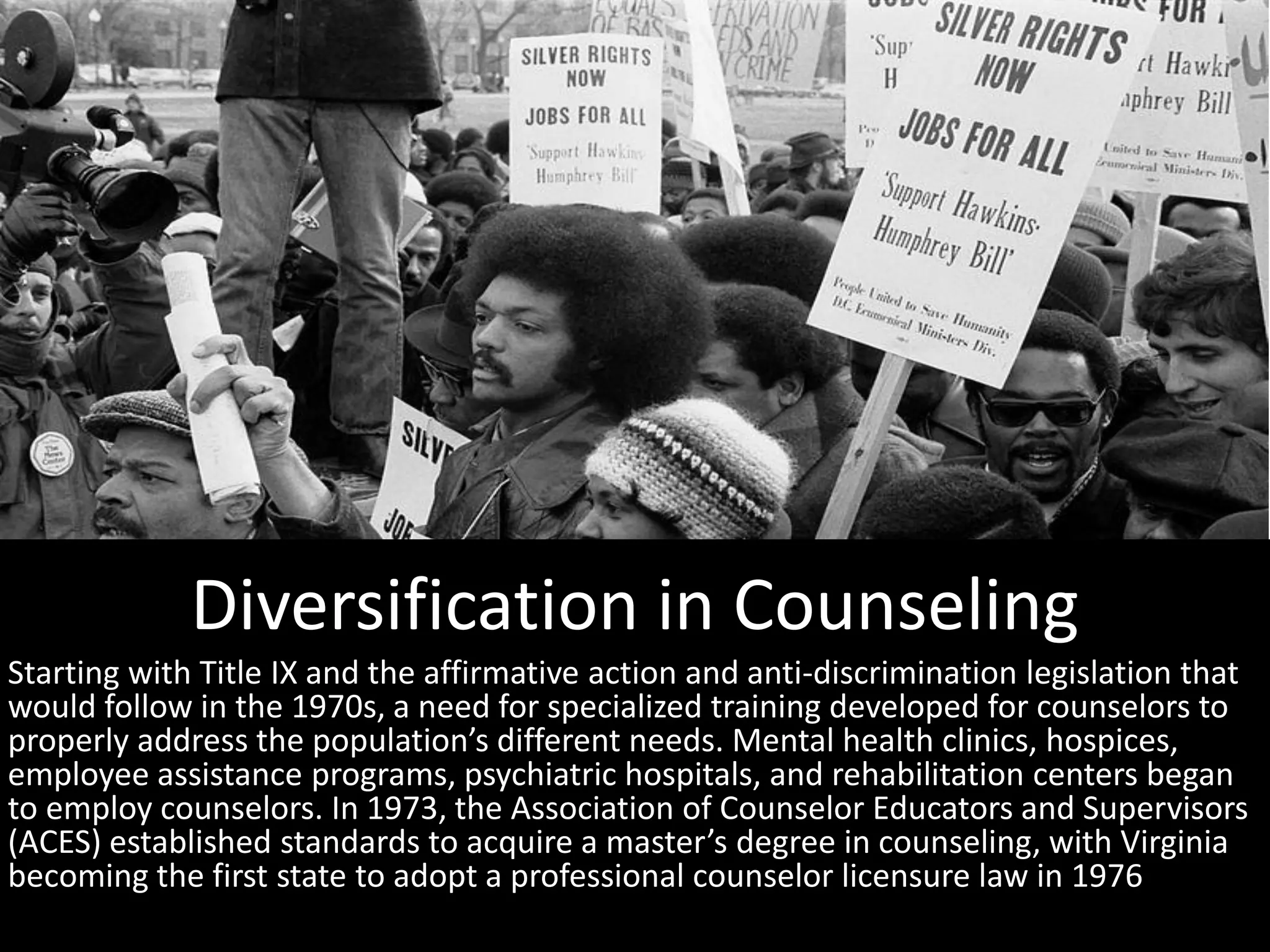 History of Counseling Timeline | PDF