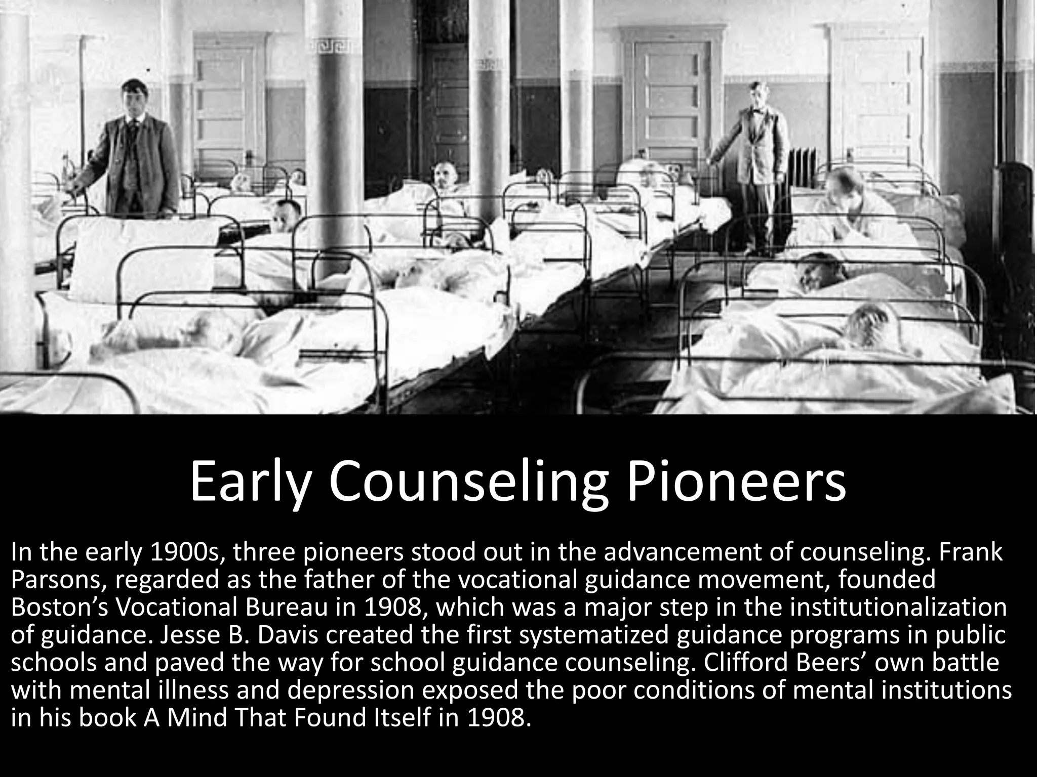 History of Counseling Timeline | PDF