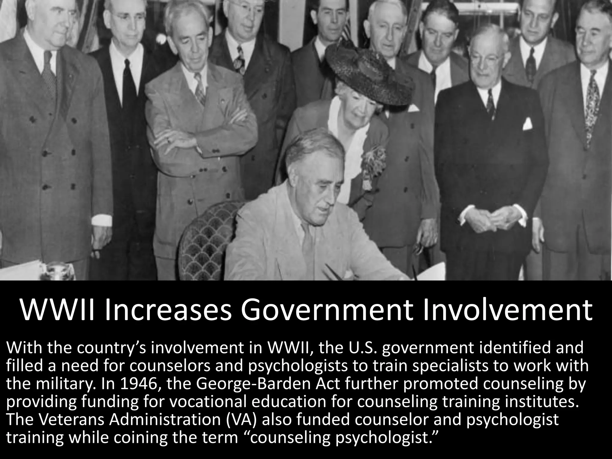 History of Counseling Timeline | PDF