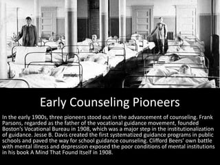 History of Counseling Timeline | PDF