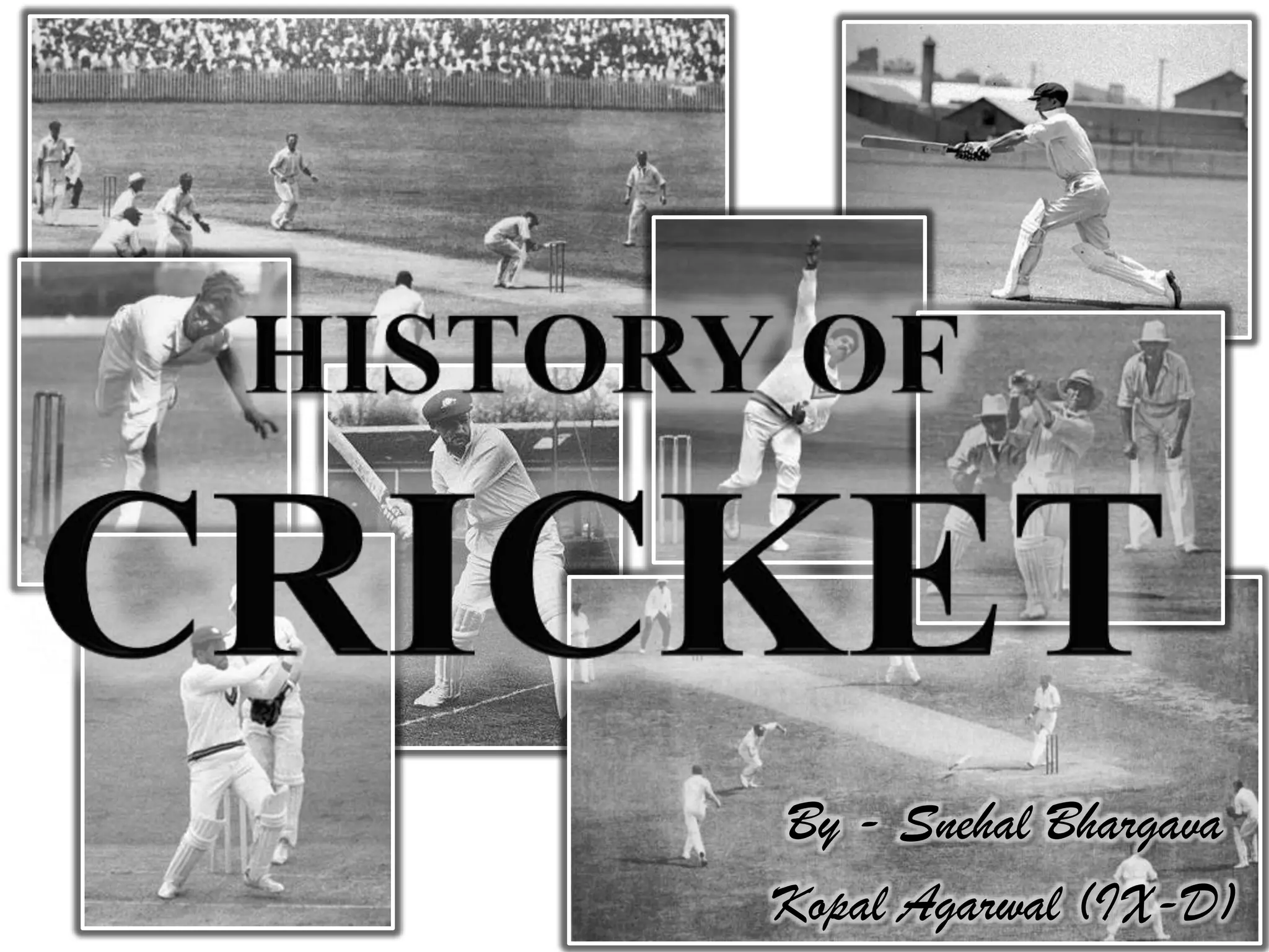 History Of Cricket | PPTX