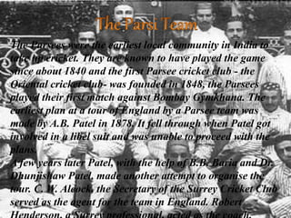 History of cricket | PPTX