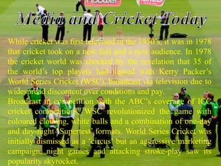 History of cricket | PPTX