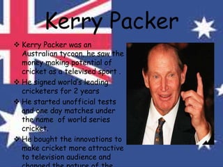 History of cricket | PPTX