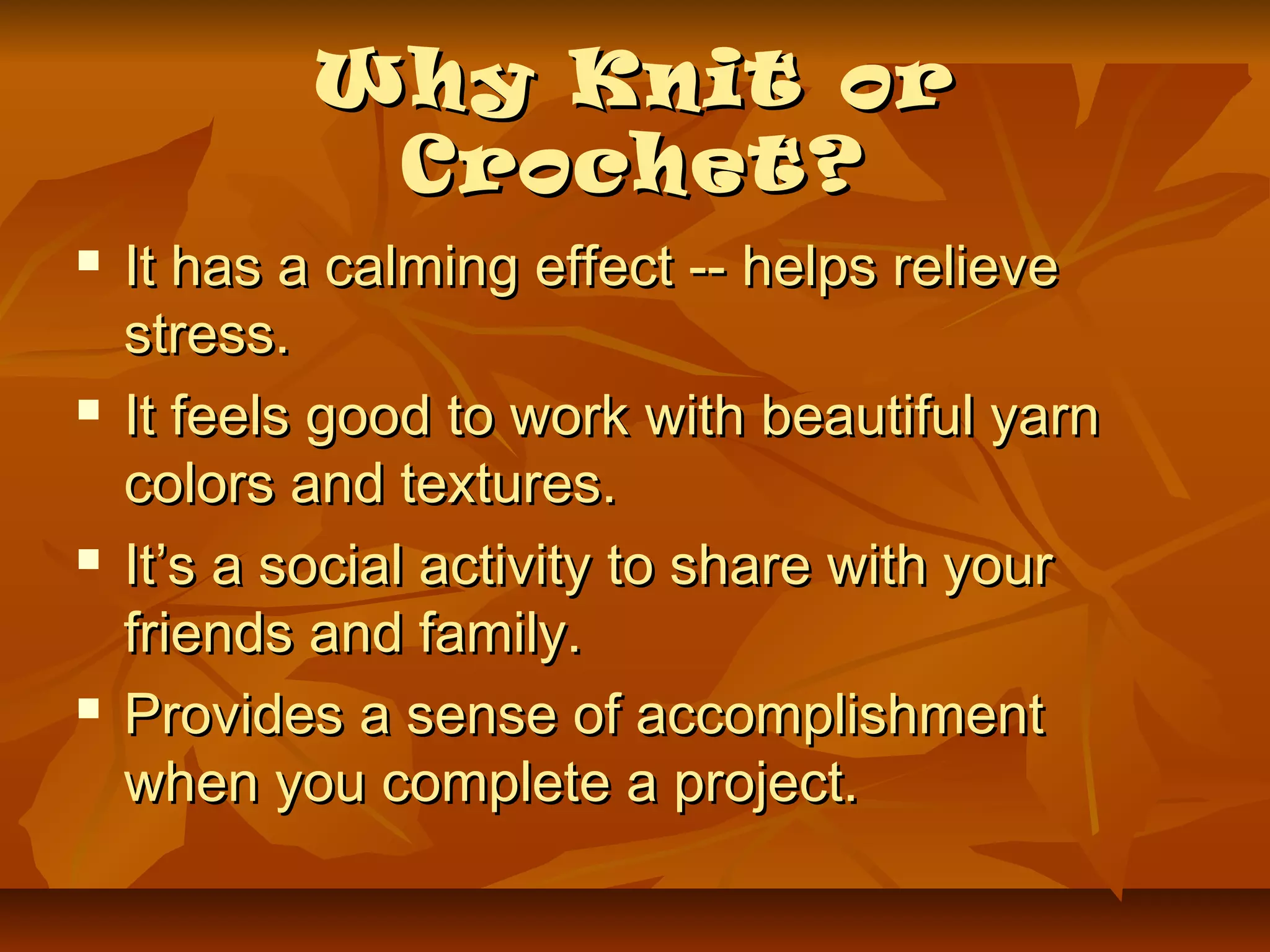 History of crocheting | PPT