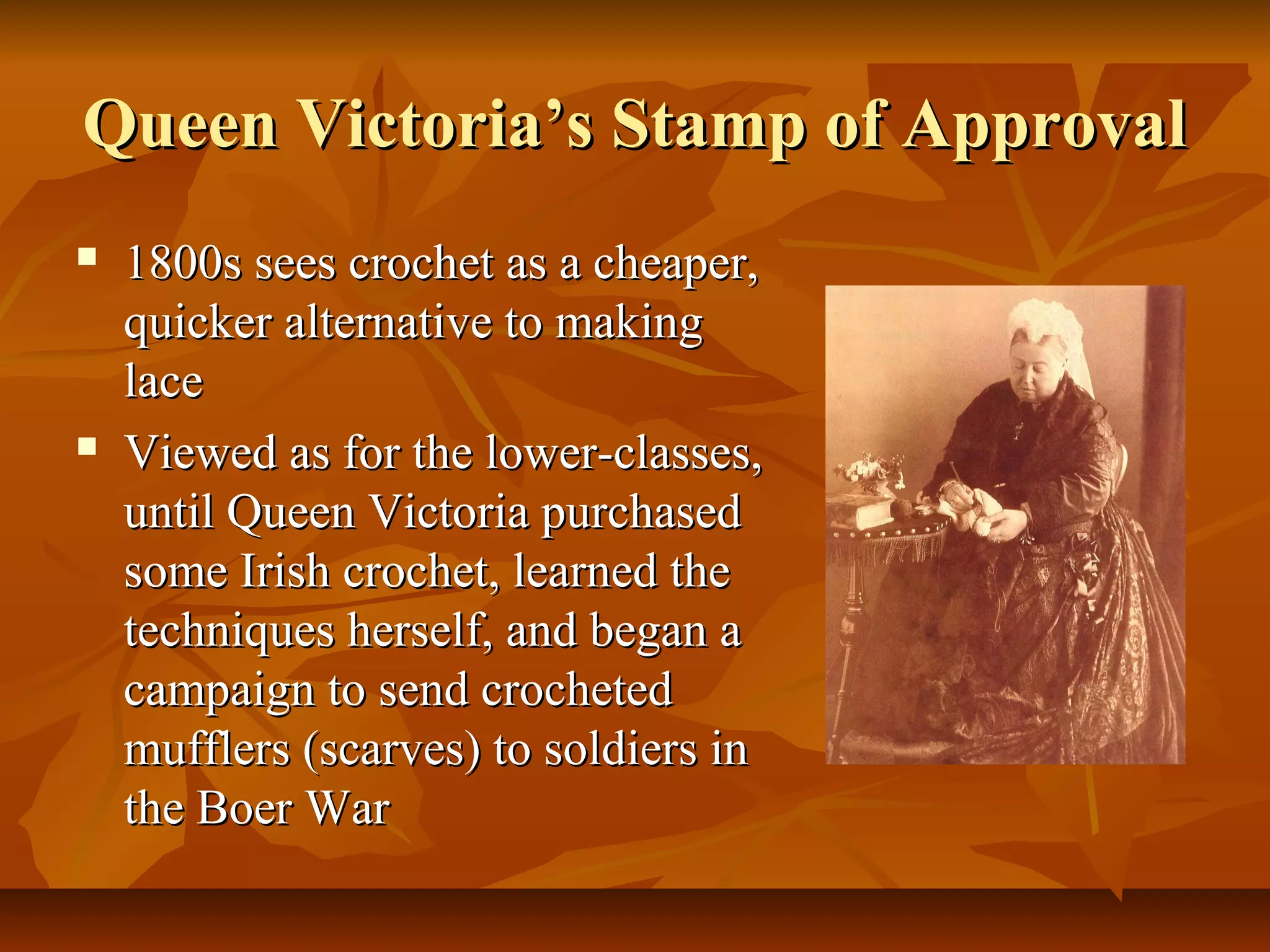 History of crocheting | PPT