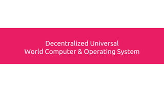 History of Distributed Computing | PPT
