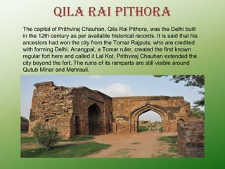 History of delhi | PPTX